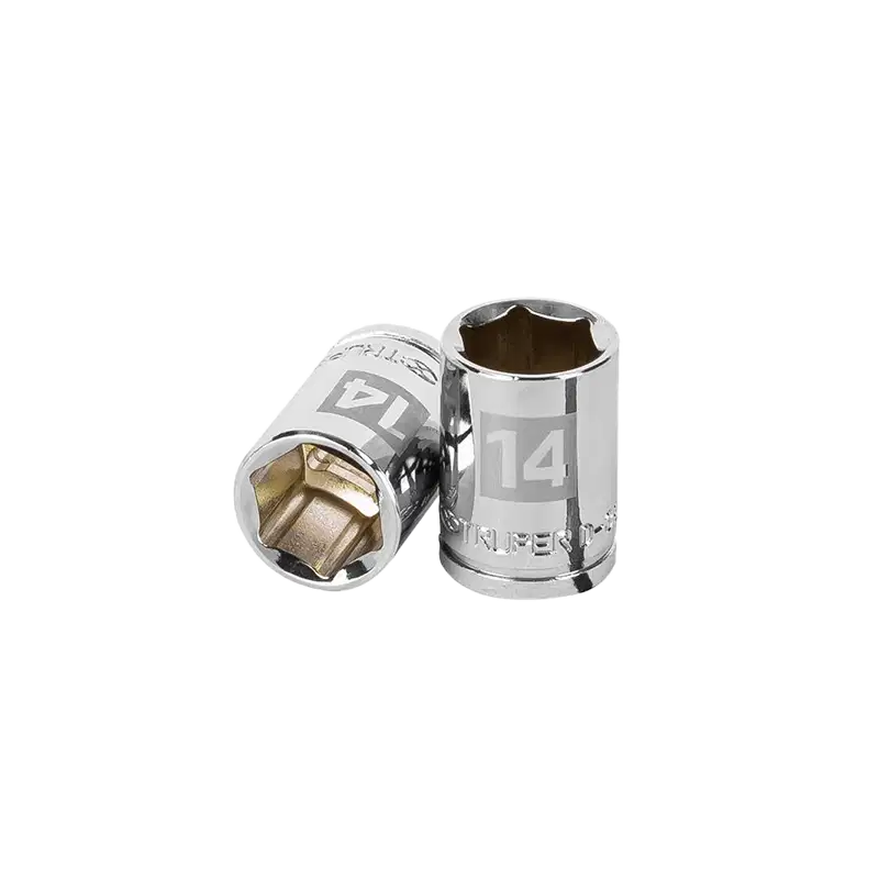 Dado Tubular Hexagonal 14mm 3/8 - Truper - REDPIM